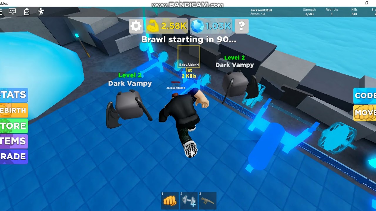 muscle legends on roblox - YouTube