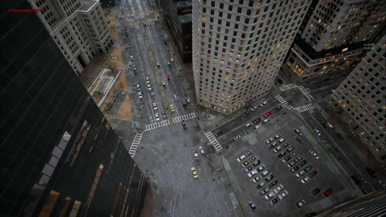 Unreal Engine 5 City Sample Project - YouTube