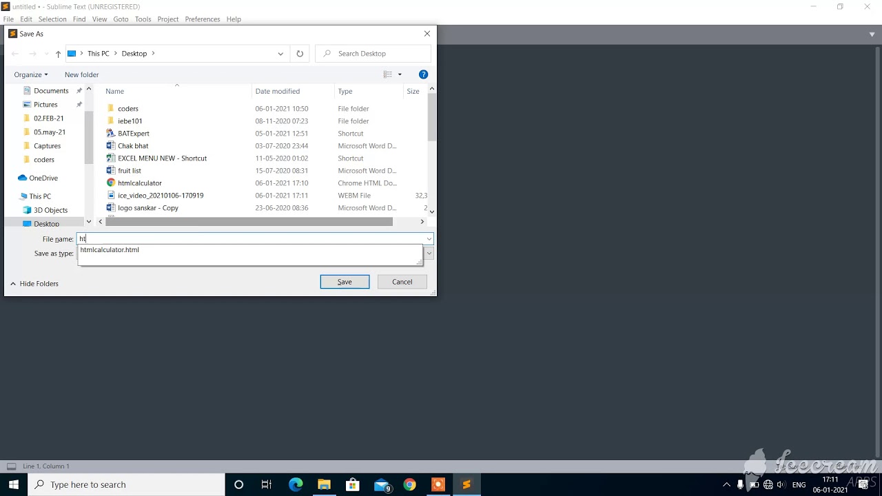 how to make own html calculator with sublime text - YouTube