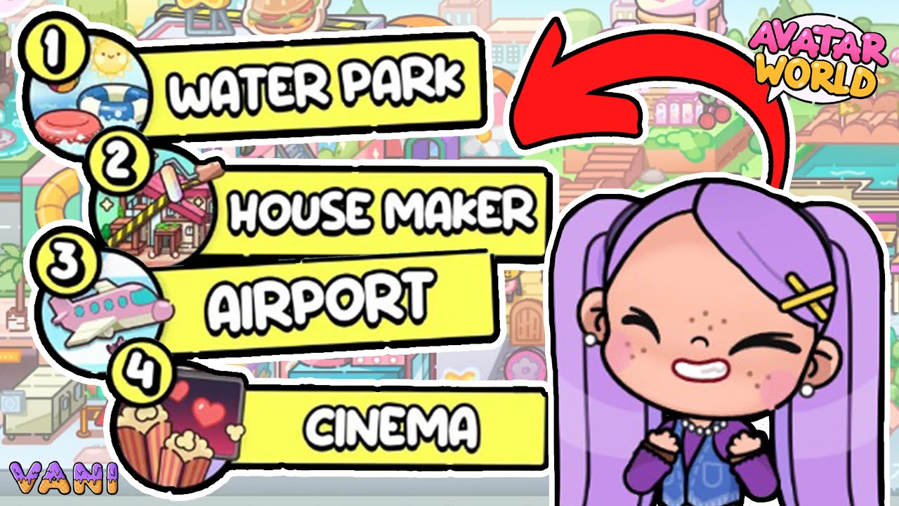 TODAS LAS NUEVAS ACTUALIZACIONES GRATIS DE AVATAR WORLD - YouTube