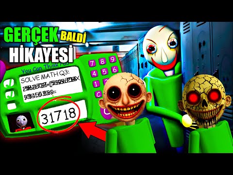 Baldi’s Basics’in Kimsenin Bilmediği Korkunç Hikayesi !