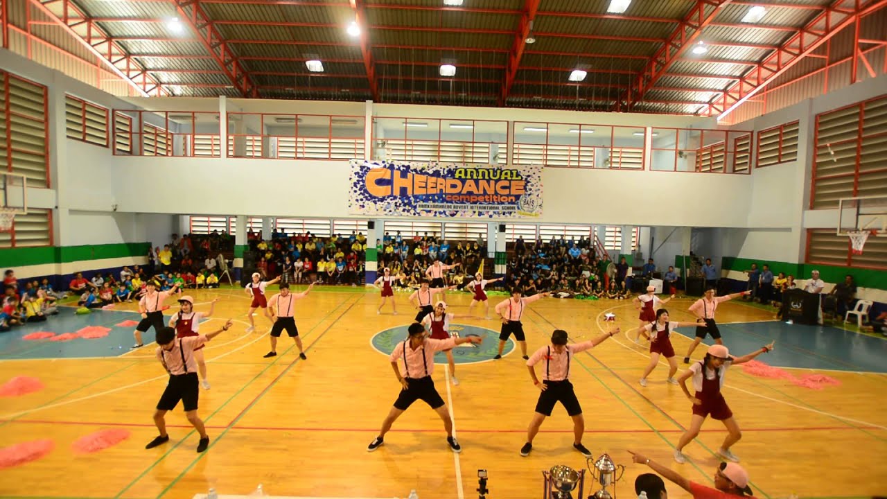 Sports Day & Cheer Dance competition 2016 - 2nd place Red Team - YouTube