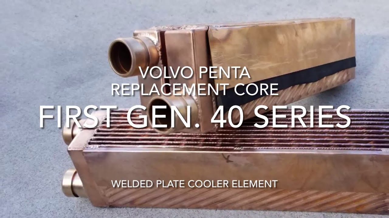 Volvo Penta Heat Exchanger Insert (842693) - YouTube