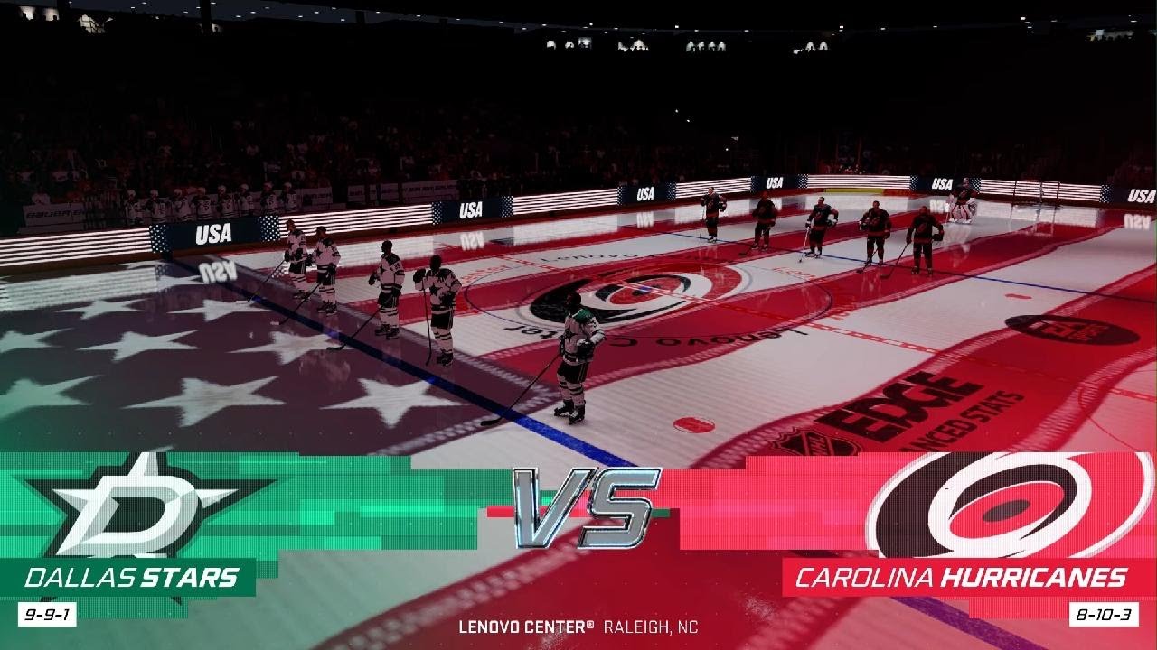 Dallas Stars vs Carolina Hurricanes - November 25th, 2024 (NHL 25 ...