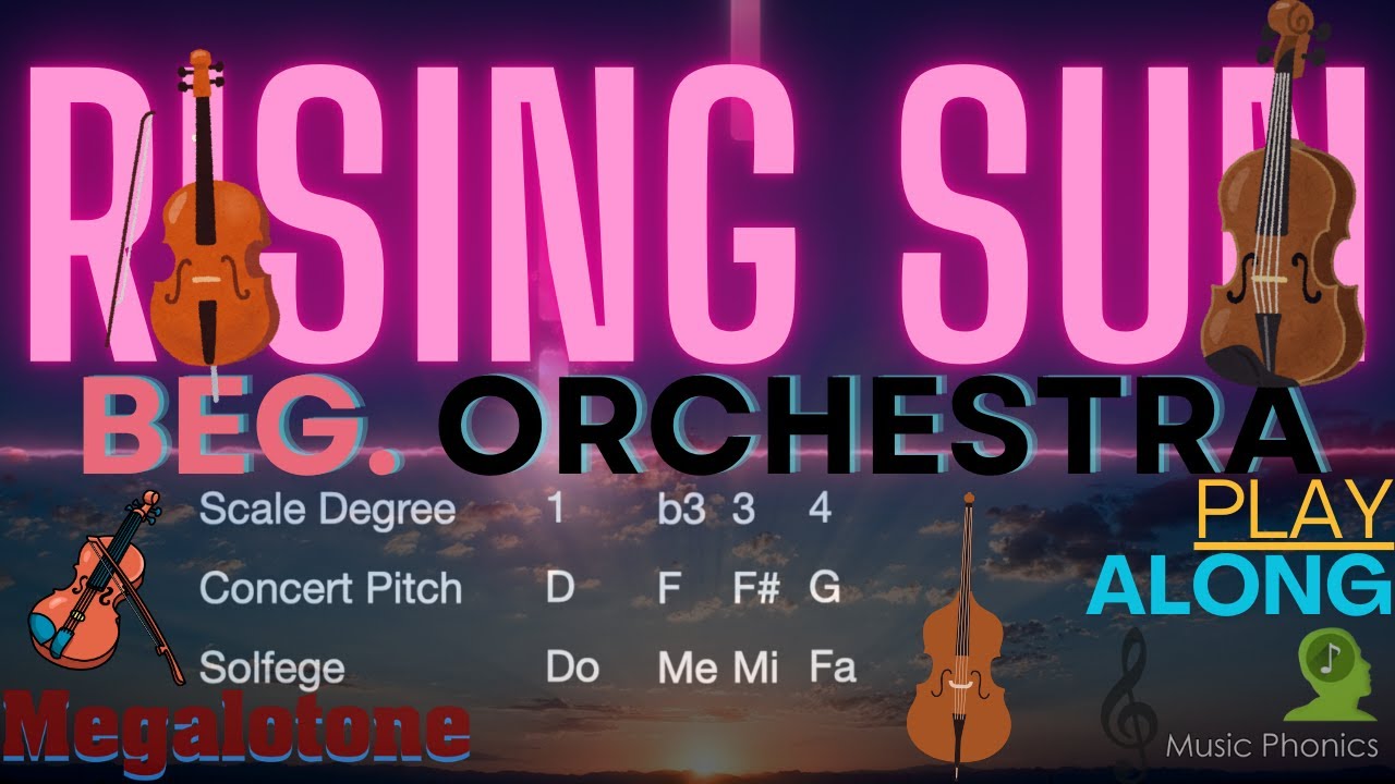 Rising Sun Class Play Along Track: Beginning Orchestra - YouTube