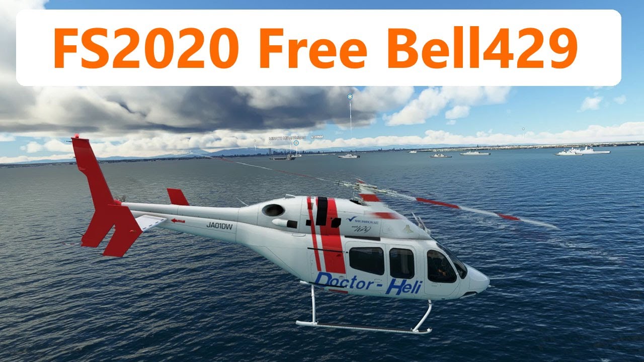 FS2020 Bell429 jXt Simulations Freeware Helicopter Addon mods Bell 429 ...