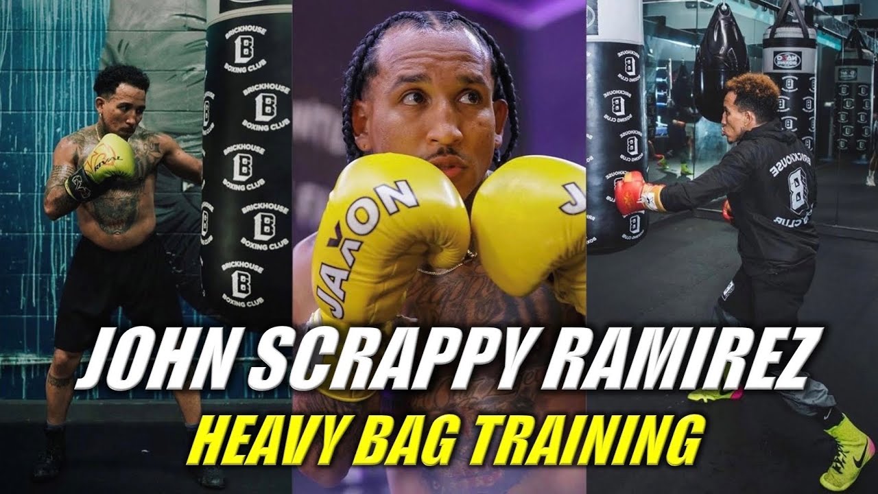 John ‘Scrappy’ Ramirez Heavy Bag Training - YouTube