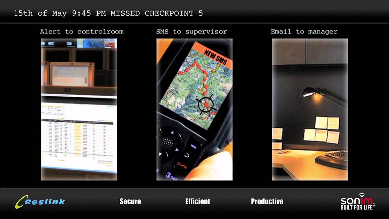 RESLINK SONIM IFSEC 2012 - YouTube