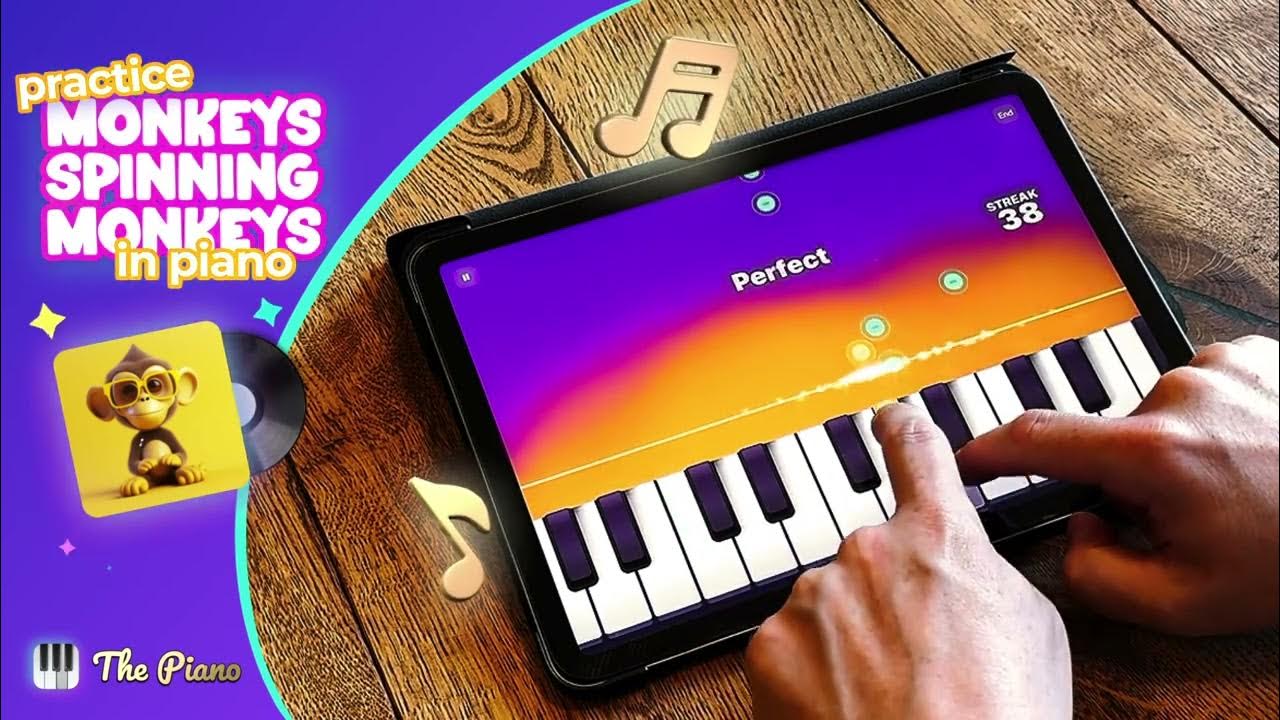 Monkeys Spinning Monkeys - Piano Play Along - YouTube