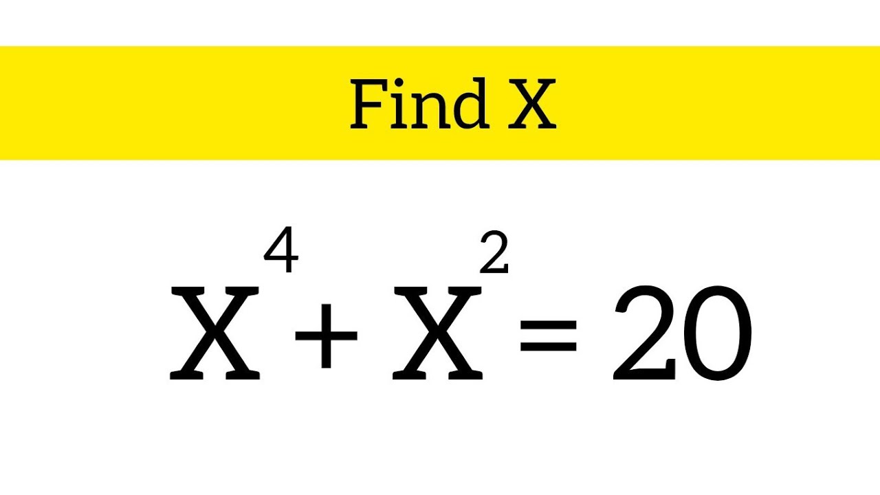 Nice Maths Olympiad Problem | Exponential problem | Find X - YouTube