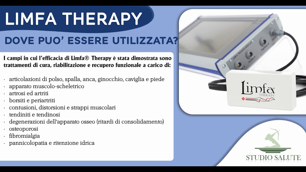 LIMFA THERAPY - Centro Medico Sportivo Studio Salute - YouTube
