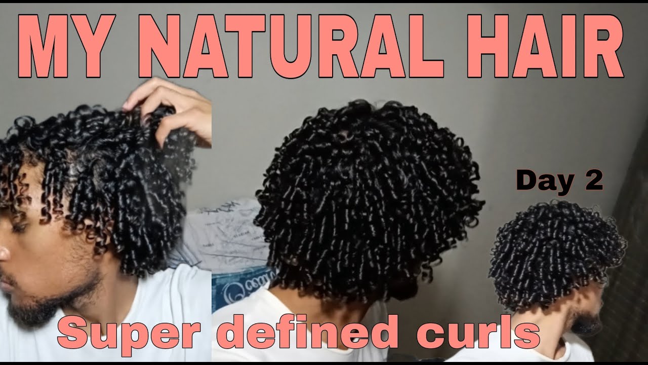 Super Defined Curly Hair Routine | My Natural Hair products | South African YouTuber - YouTube