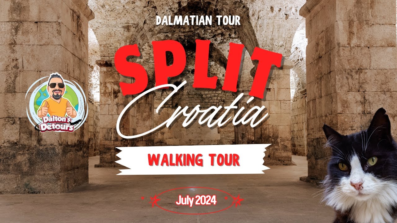 Walking Tour: Split, Croatia 🇭🇷 | Diocletian's Palace, Old Town, and ...