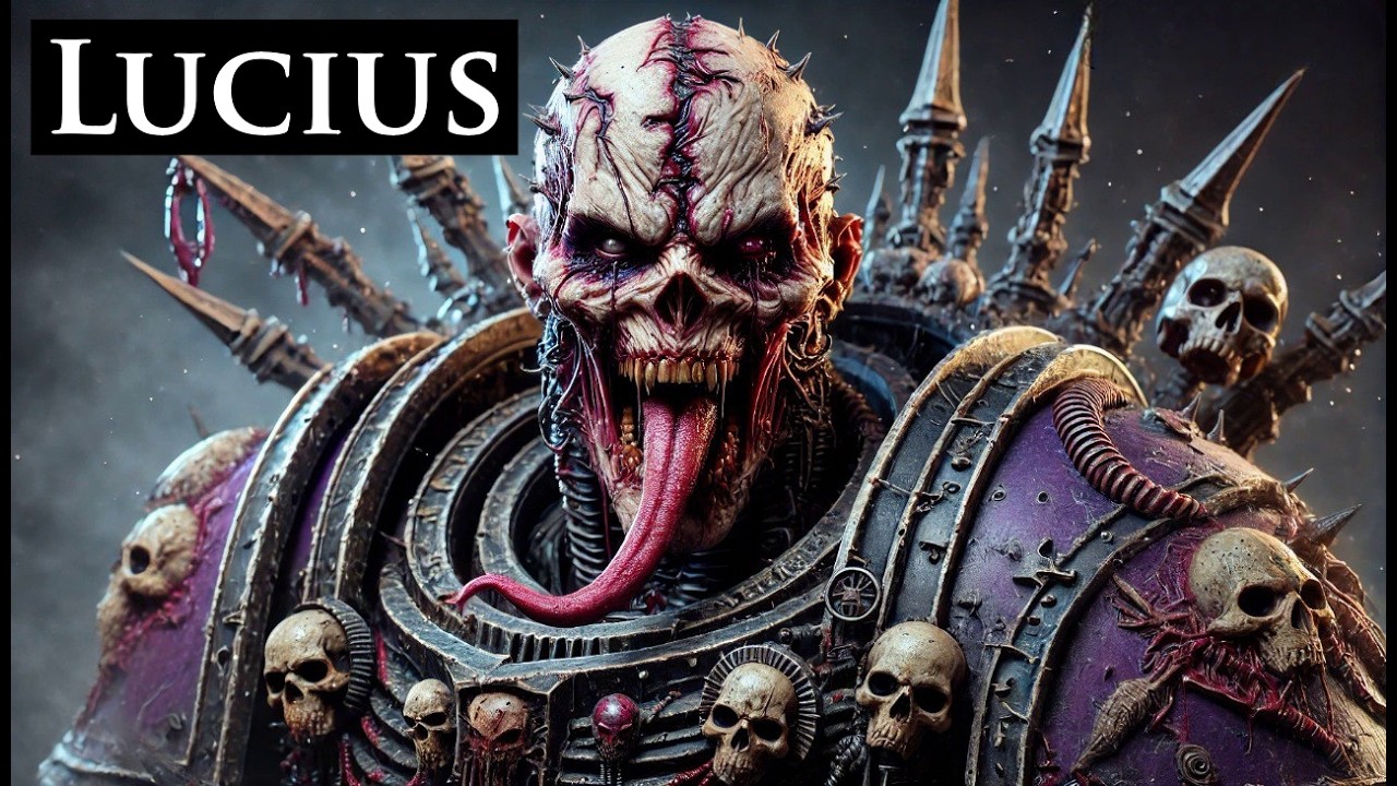 Lucius the Eternal - 10,000 Years of Perfection l Warhammer 40k Lore ...