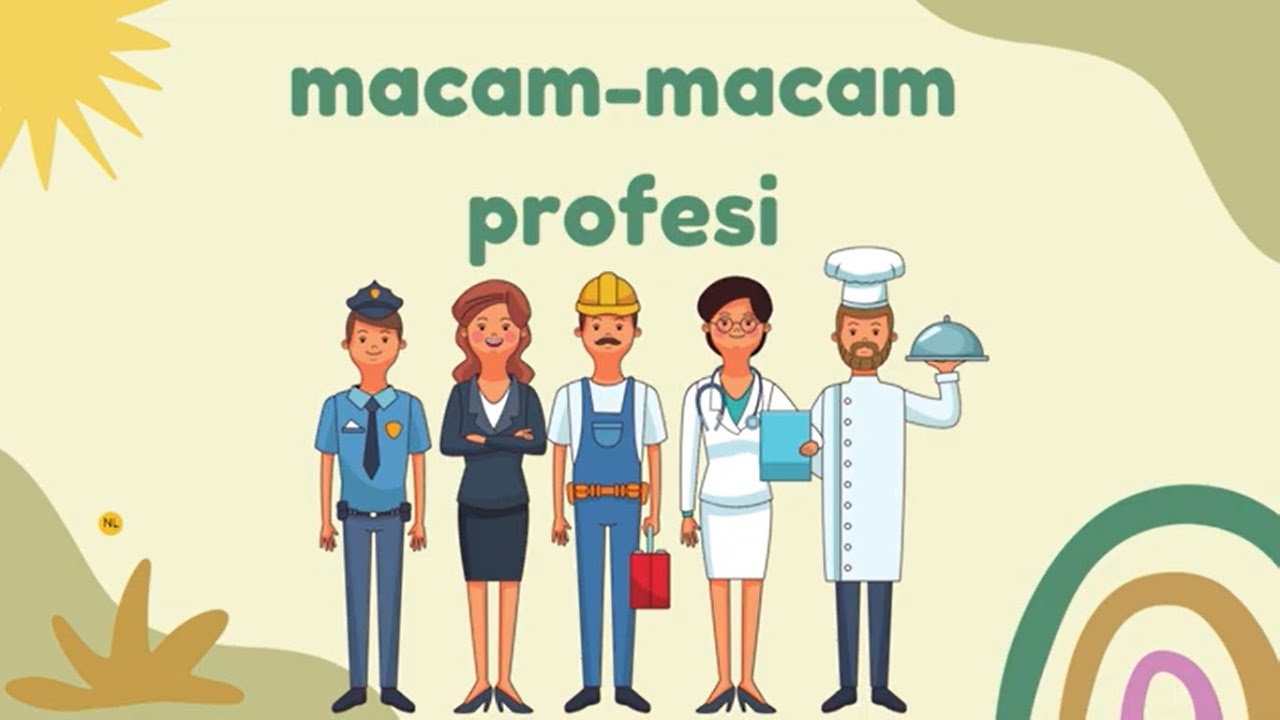Tema Pekerjaan- Sub tema macam macam profesi - YouTube