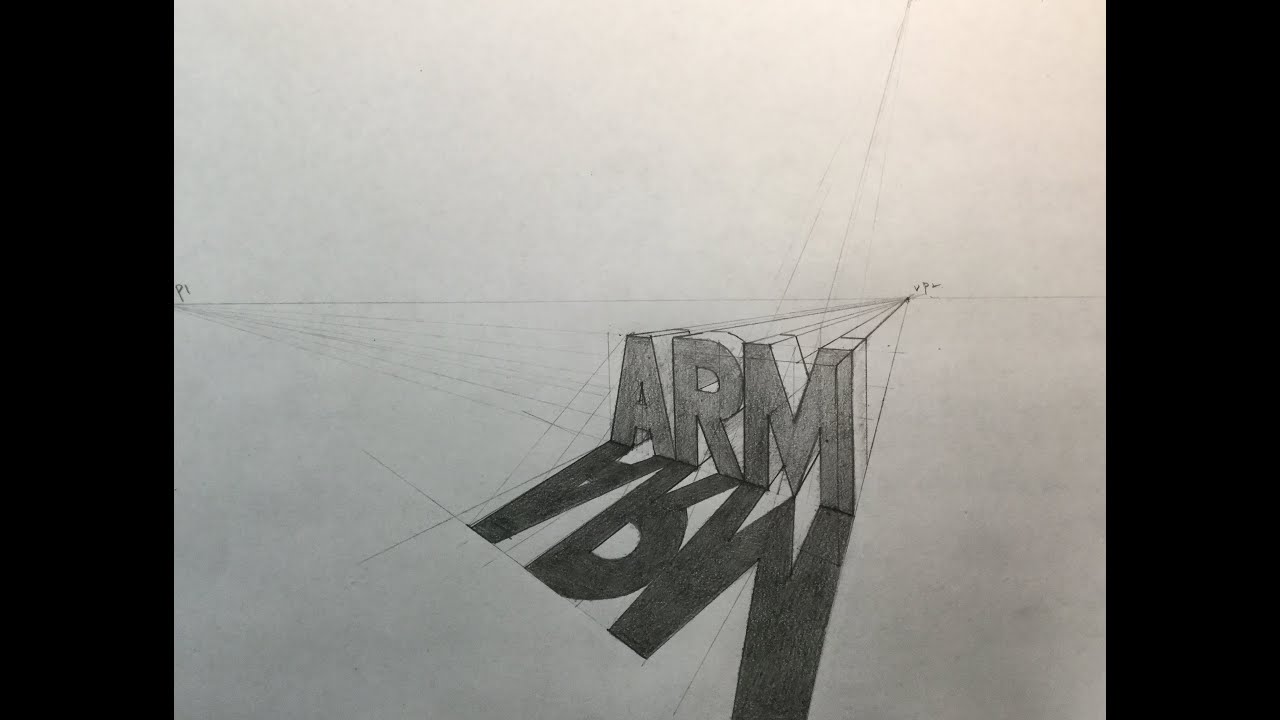 How to add shadows to the letters "A, R, and M" in two point ...