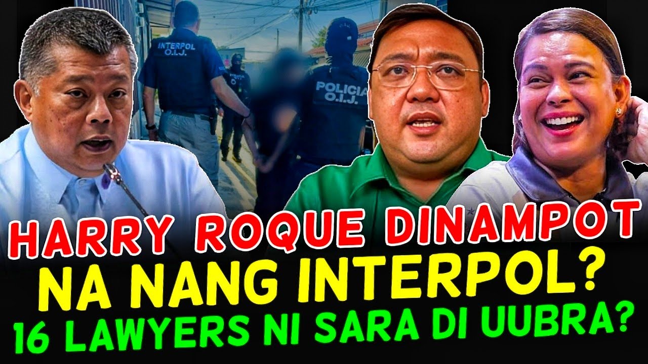 Harry Roque Dinampot Na Ng Interpol!? Sara Duterte Na Stress Na Sa ...