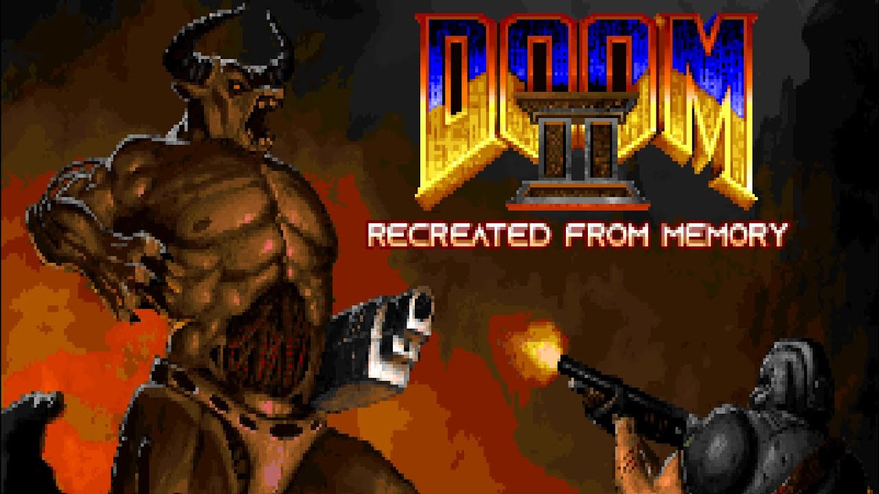 Doom II: The way we remember it - maps 1-3 - CURSED DOOM - YouTube
