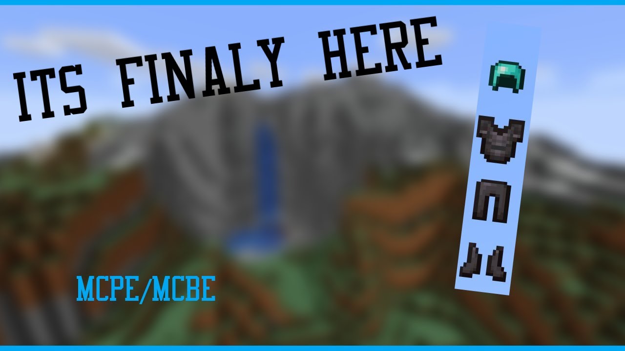 ArmorHud Is Here! MCPE/MCBE [1.16, 1.17] - YouTube