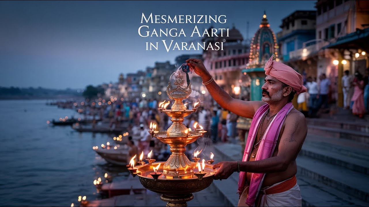 VARANASI GANGA HARATHI - YouTube