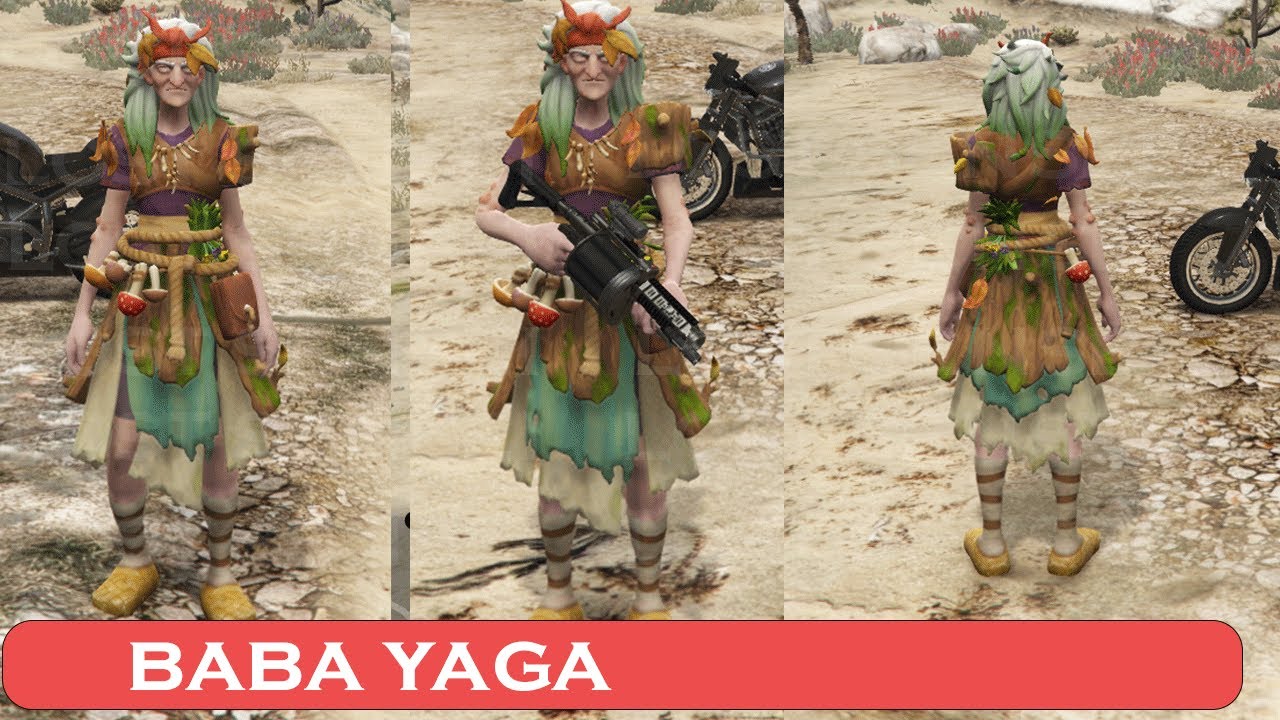 BABA YAGA Fortnite GTA V PED / MOD - YouTube