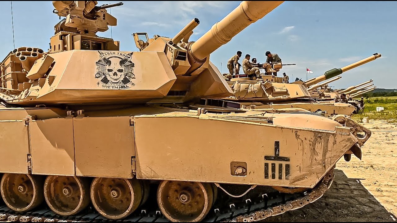 US Army's Deadly Main Battle Tanks Gunnery: Diablo Troops Unleash ...
