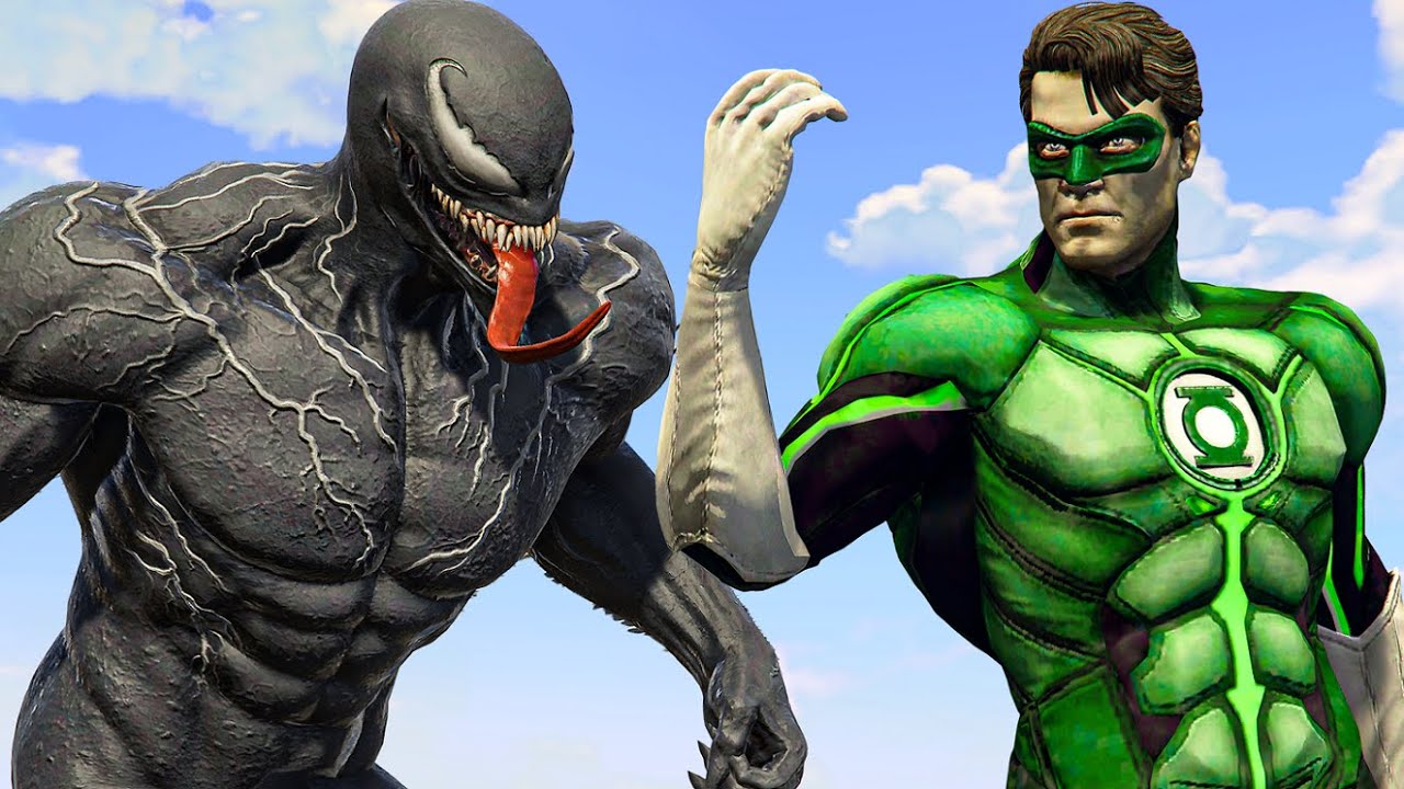 Venom vs Green Lantern - What If - YouTube