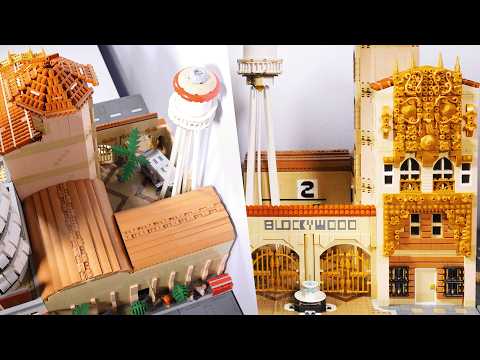 Blockywood Studios (Lego Movie Studio MOC) Full Tour!