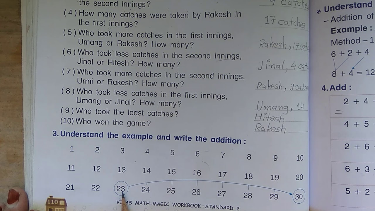 STD 2 VIKAS MATH MAGIC WORKBOOK CH 10 ADD OUR POINTS PART STD 2 VIKAS MATH MAGIC WORKBOOK CH 10 ADD OUR POINTS PART