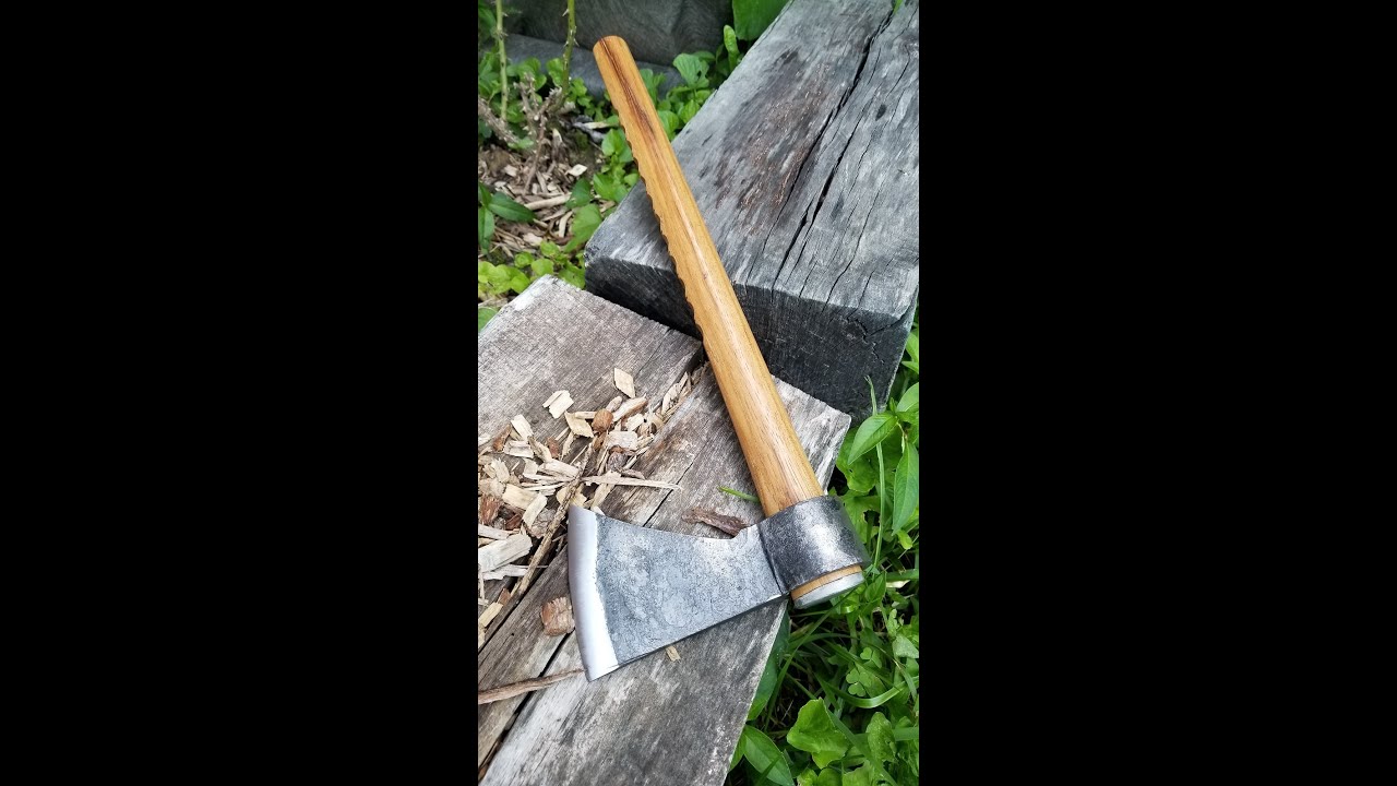 How to Forge a Tomahawk - Step by Step - YouTube