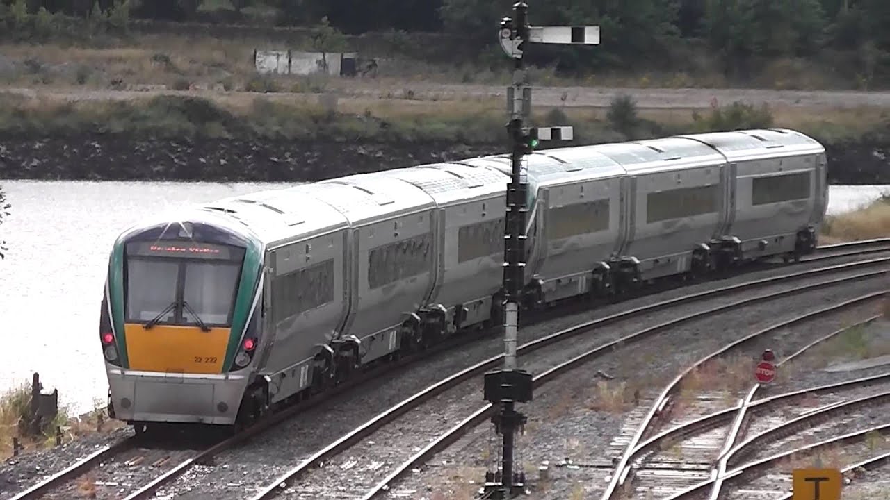 Intercity class 22000 DMU - Waterford (Plunkett), Co Waterford. - YouTube