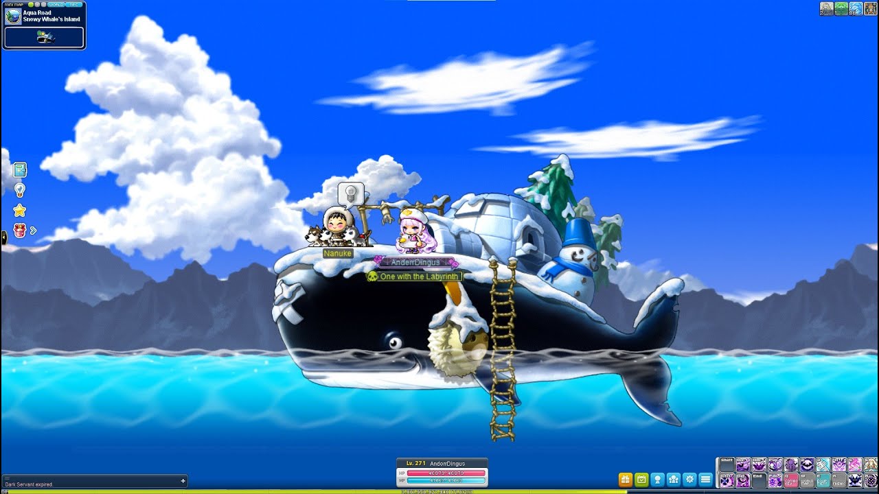 128 Minutes Maplestory Study Music + Rain & Thunder - YouTube