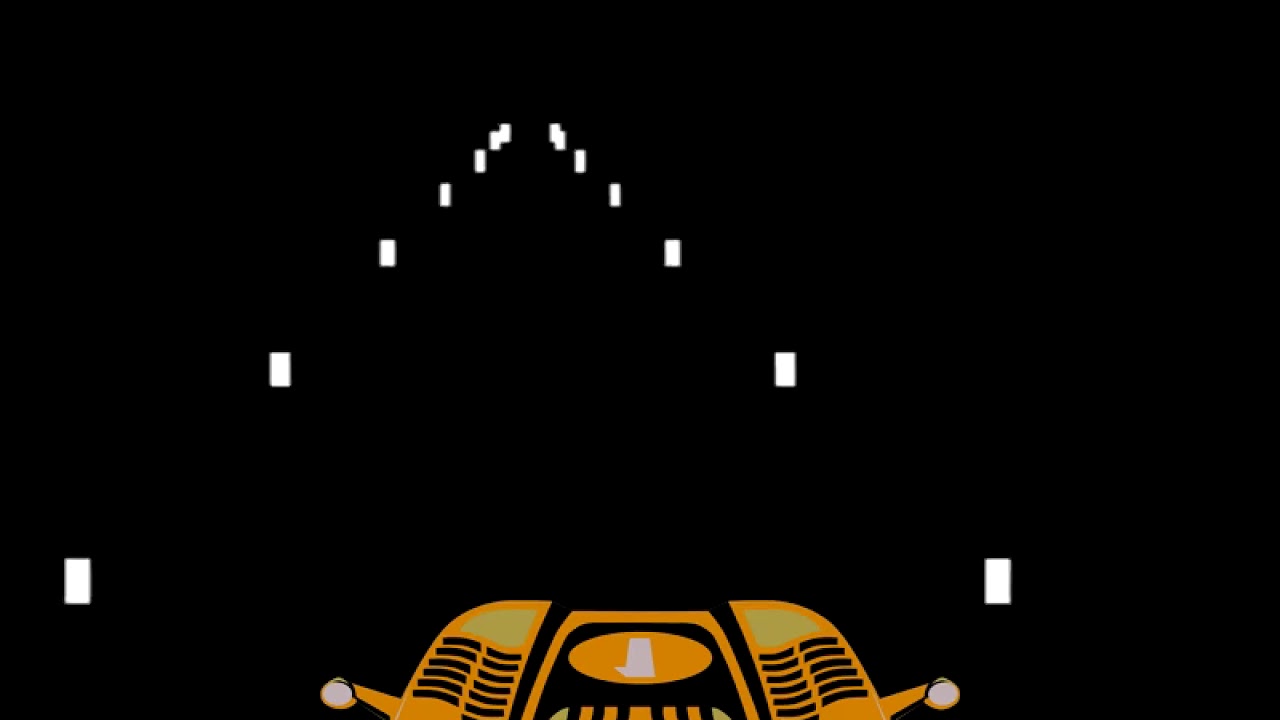 Data Driven Gamer: Night Driver (Atari, 1976 arcade, 60fps) - YouTube