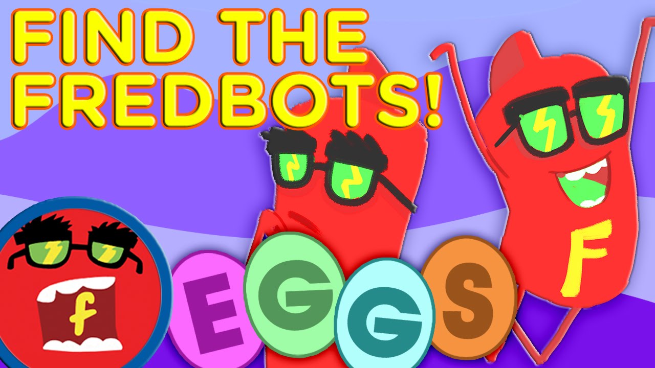 Find The Fredbots! | Kinder Surprise Eggs! - YouTube