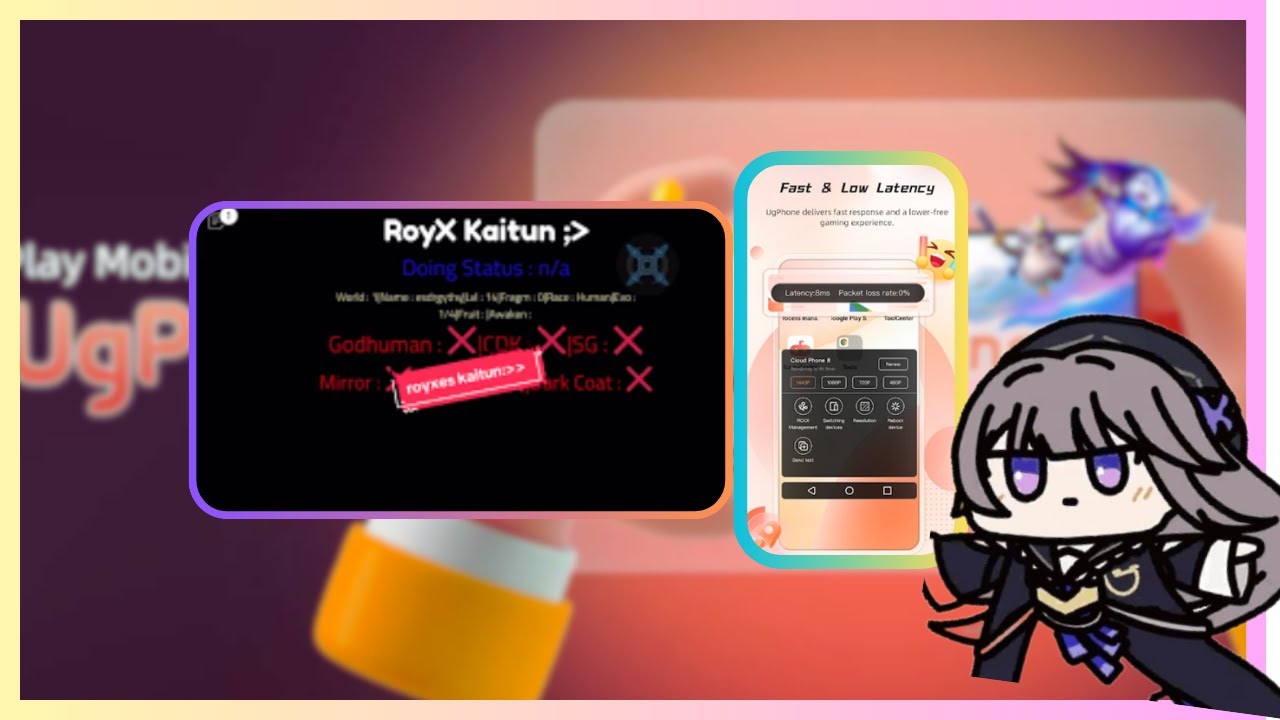 👑Showcase Blox Fruit RoyX Hub Kaitun🎖️ | 🎖️4 Tabs With Ugphone💥 | Cloud Phone⚜️ - YouTube