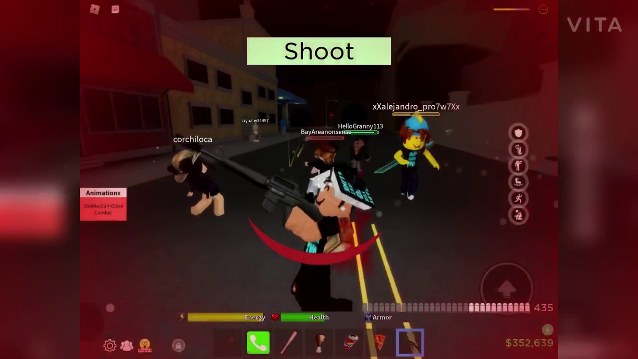 ROBLOX- Da Hood (raiding) - YouTube