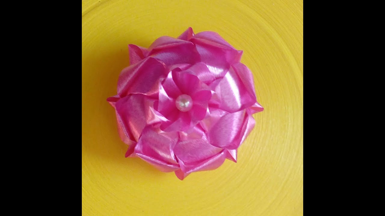 How to fold the ribbon - YouTube