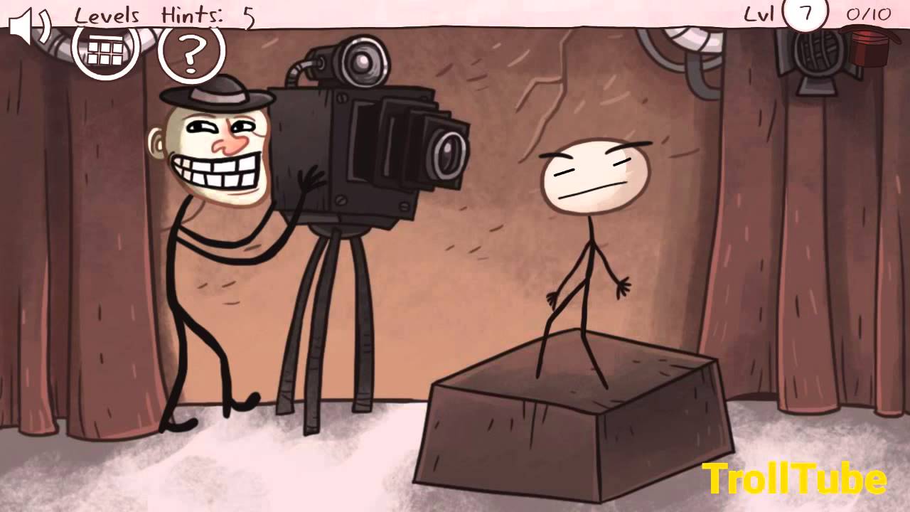 Troll Face Quest Classic Level 1 - 10 Cheats - YouTube