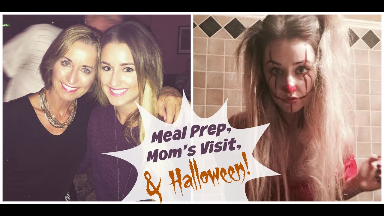 Meal Prep, Mom's Visit & Halloween | Laura Clendenning - YouTube