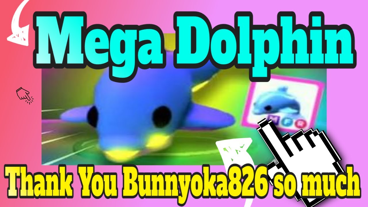 ⭐Free Ocean items⭐Mega Dolphin⭐ Adopt Me⭐ - YouTube