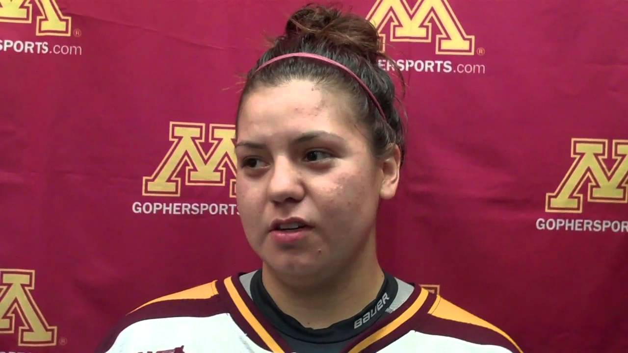 Women's Hockey: Minnesota 4, St. Cloud State 0 - Postgame Quotes - YouTube