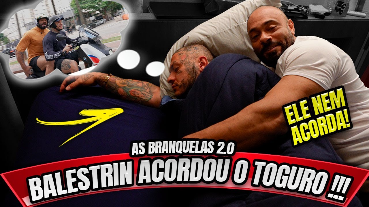 BALESTRIN PEGOU O TOGURO NA CAMA - E ELE NEM ACORDOU ! - YouTube
