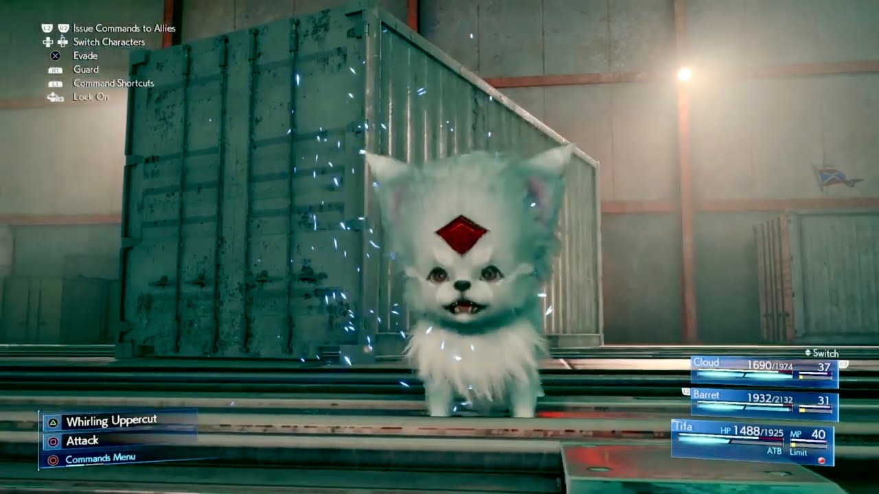 SUMMON CUTE CARBUNCLE (DELUXE EDITION ONLY) VS CRAB ROBOT BOSS FINAL ...