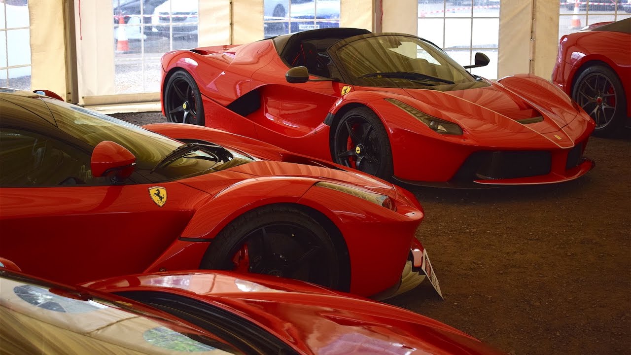 LaFerrari Aperta, Coupe & F40 in Northern Ireland & 599 GTO, TDF ...