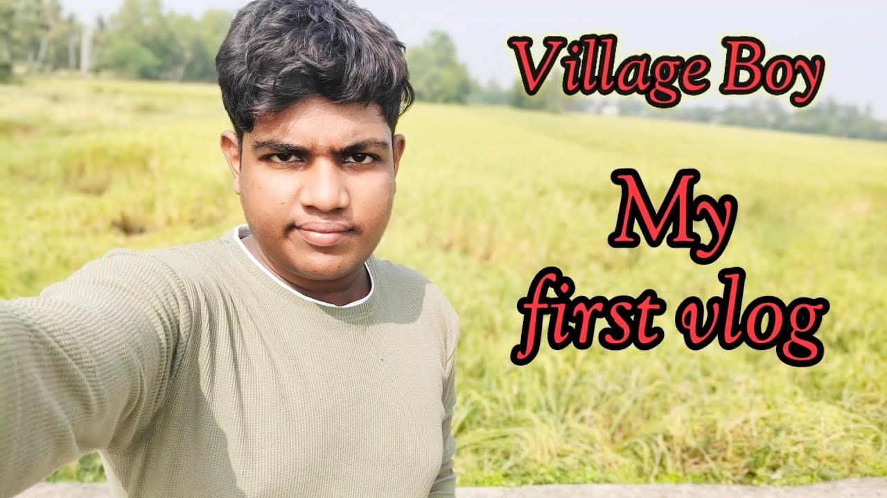 My first vlog| village boy| please support 🥺🥺#trending #vlog # ...