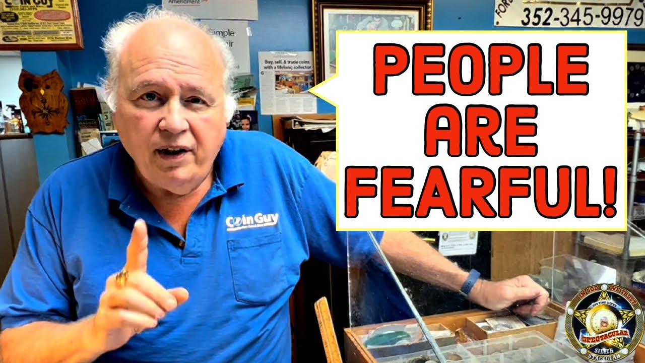 Buying SILVER from a Coin Shop Owner leads to THESE conversations ...