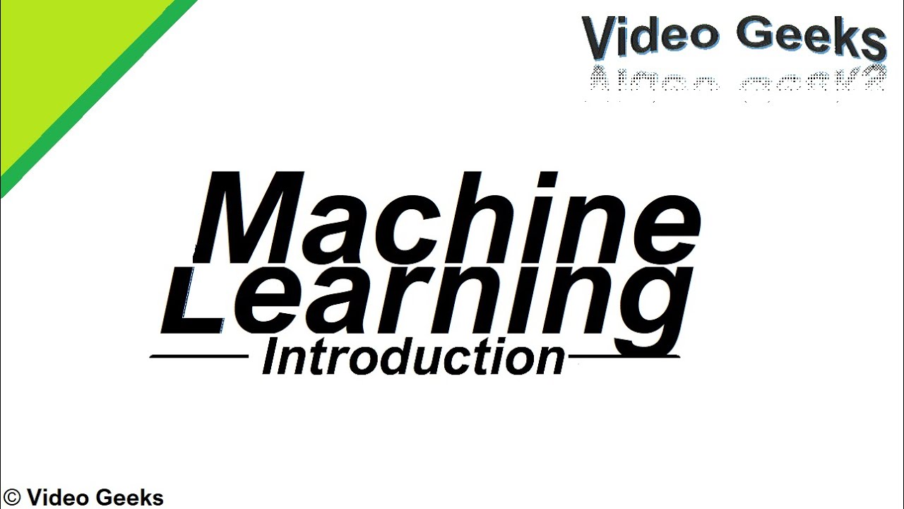 Introduction to Machine Learning: What You Need to Know ft ...