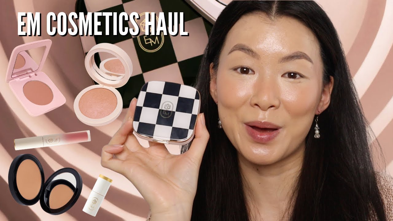 NEW Em Cosmetics Launches Haul and Try on - YouTube