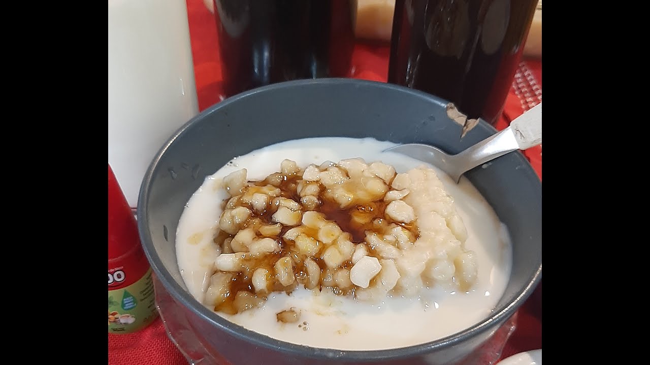 KAGUYJY, mal llamado MAZAMORRA, postre típico paraguayo - YouTube