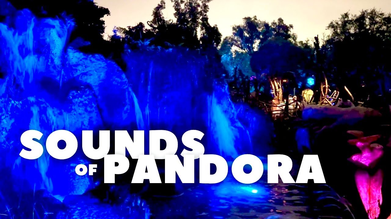 Sounds of PANDORA at Night (Bioluminescent Waterfall and Nature Ambient ...